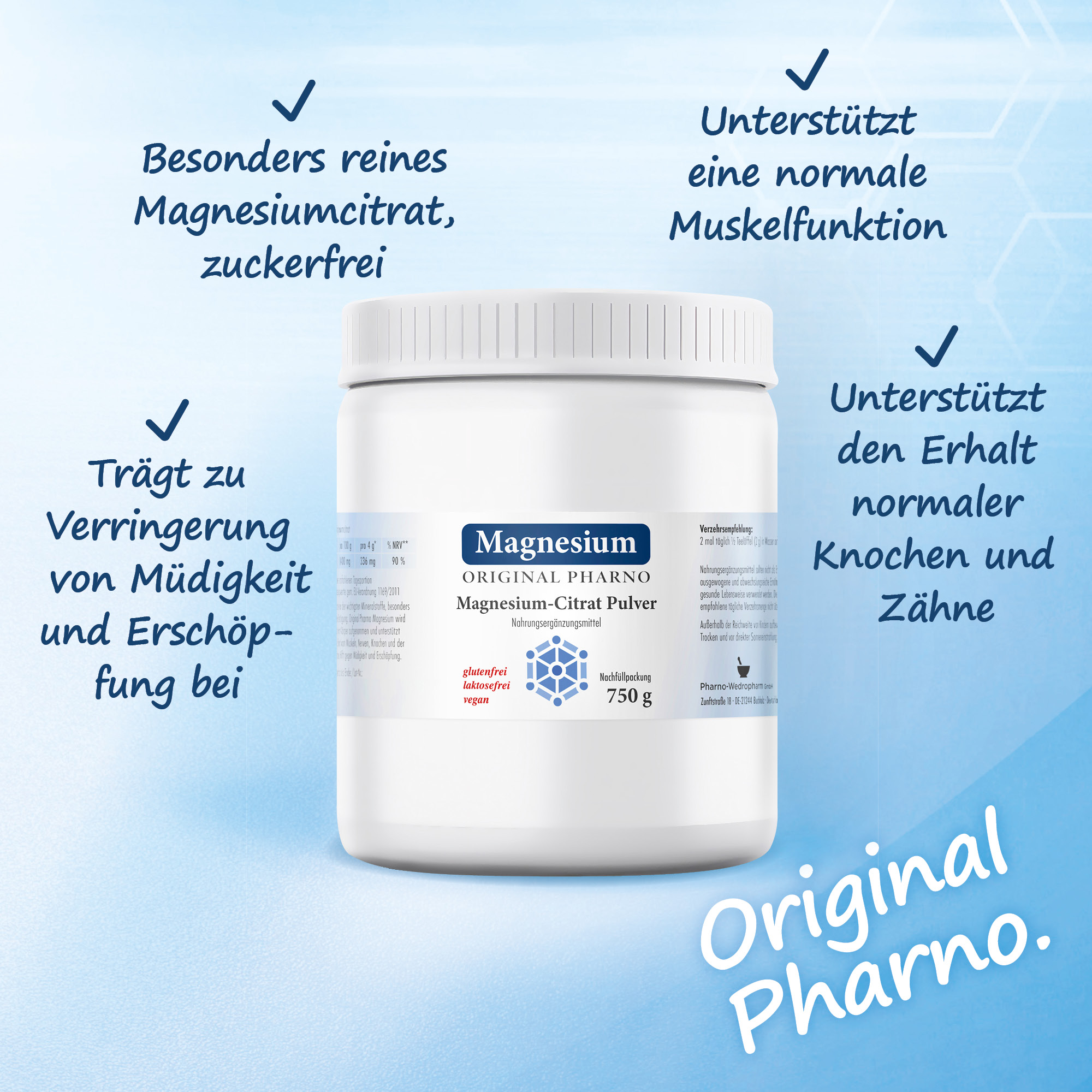 Magnesium-Citrat 750 g