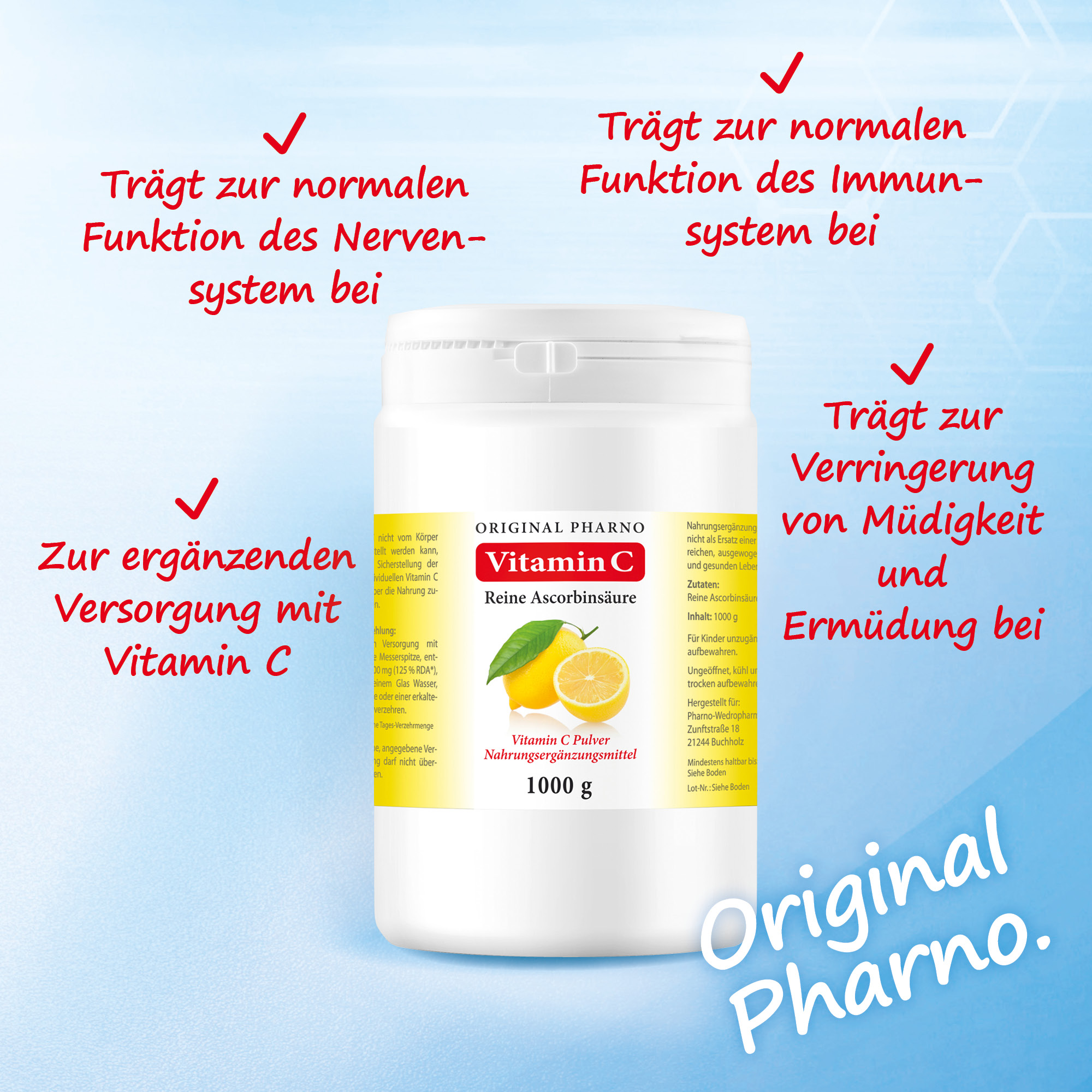 ascorbic acid powder for pools